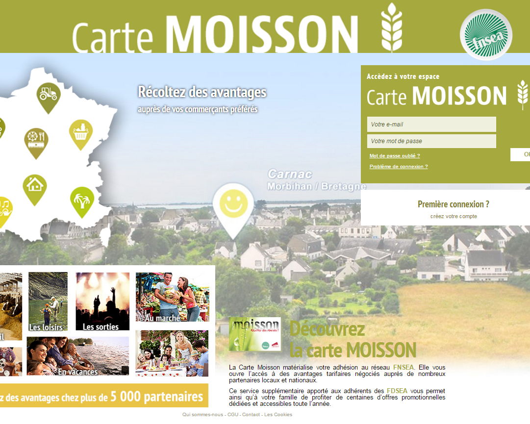 Carte Moisson - FDSEA du Tarn